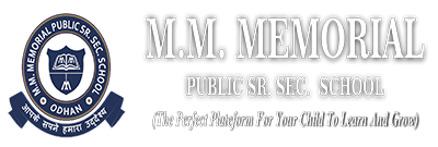 M.M. MEMORIAL PUBLIC SR. SEC. SCHOOL